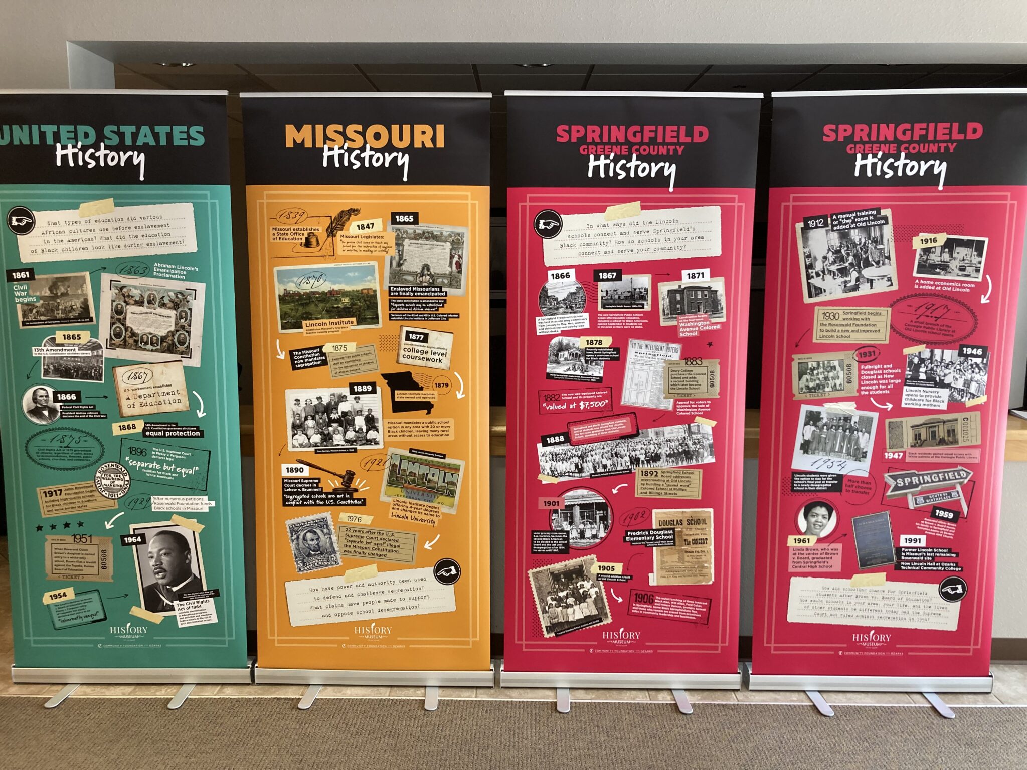 Traveling Exhibit Panels - History Museum on the Square - Springfield, MO