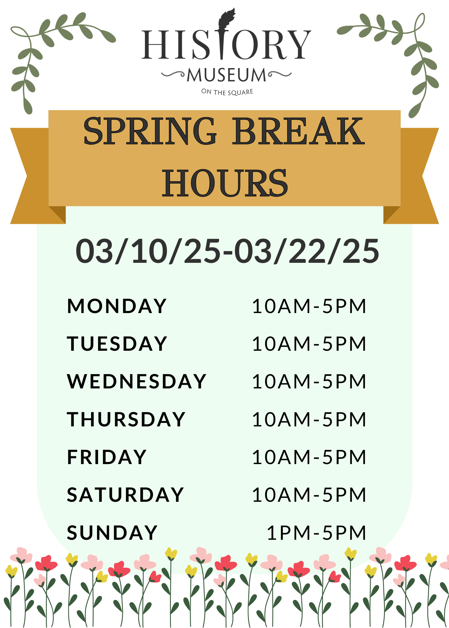Hours and Directions - History Museum on the Square - Springfield, MO